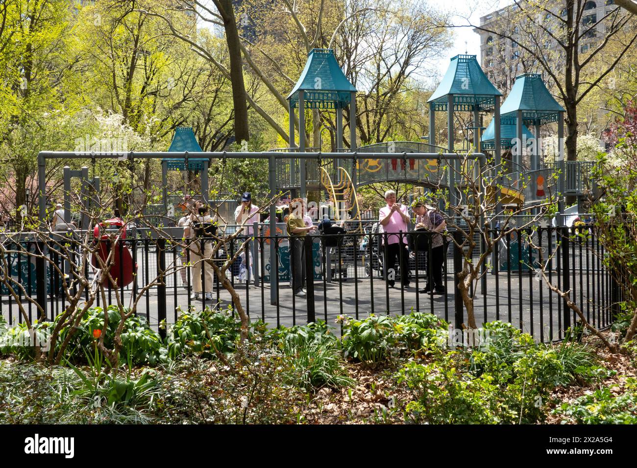 Police Officer Moira Ann Smith Playground in Madison Square Park, New ...