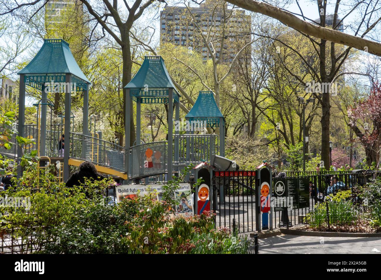 Police Officer Moira Ann Smith Playground in Madison Square Park, New ...
