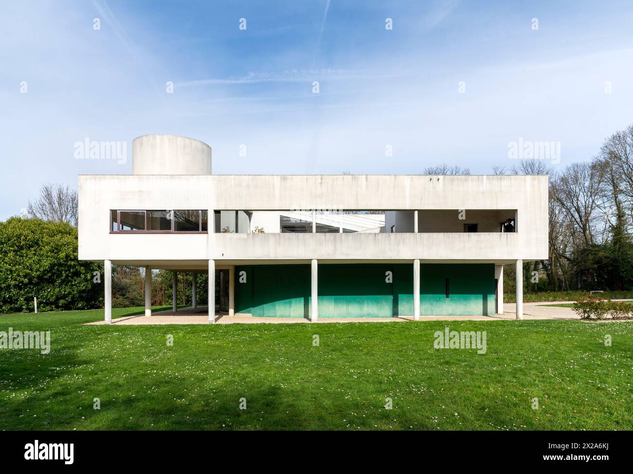 Poissy Bei Paris Villa Savoye 1929 1931 Von Le Corbusier Und Pierre