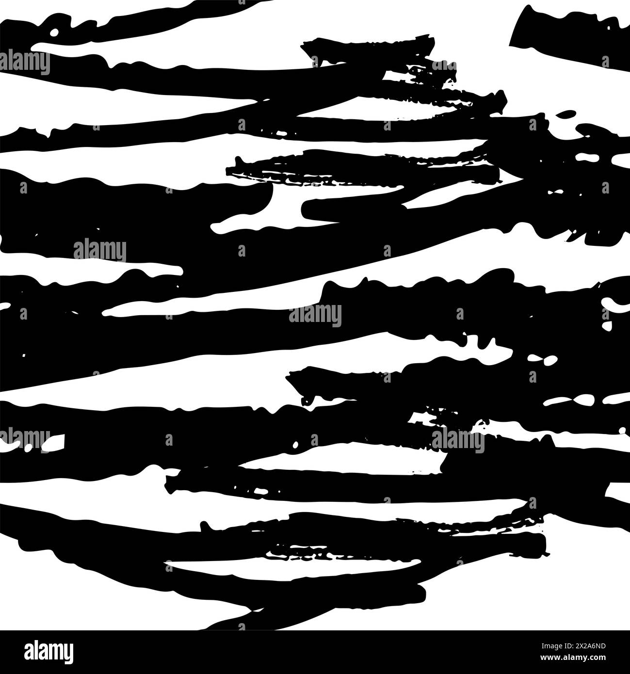 Vector Monochrome Mark Making - black white seamless pattern this with ...