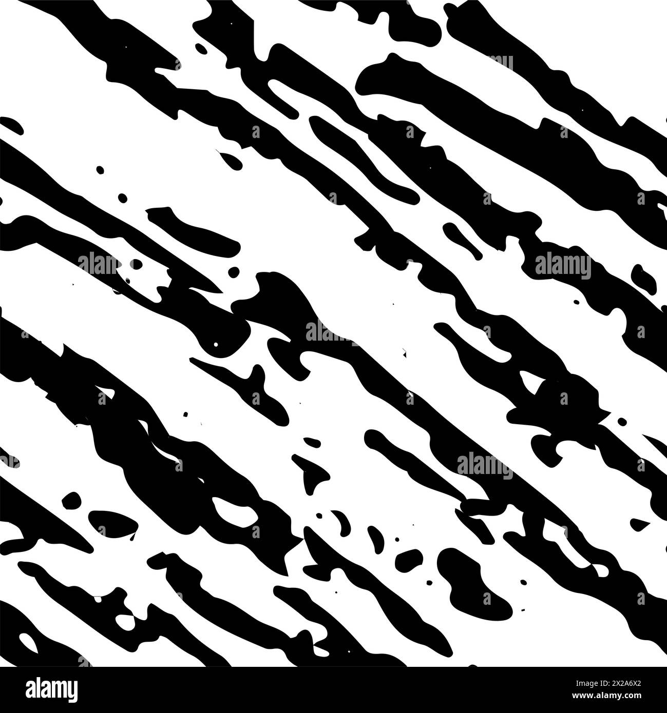 Vector Monochrome Mark Making - black white seamless pattern this with ...