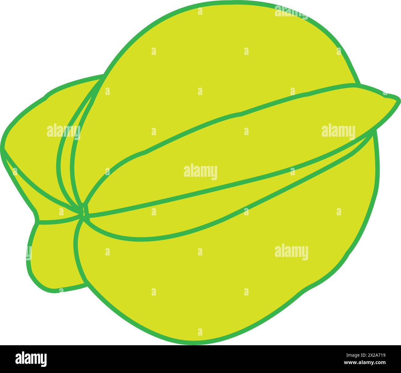 Star fruit cartoon logo Stock Vector Images - Alamy