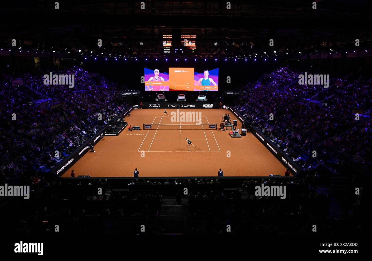 Stuttgart, Germany. 21st Apr, 2024. Tennis: WTA Tour - Stuttgart, Singles, Women, Final ...