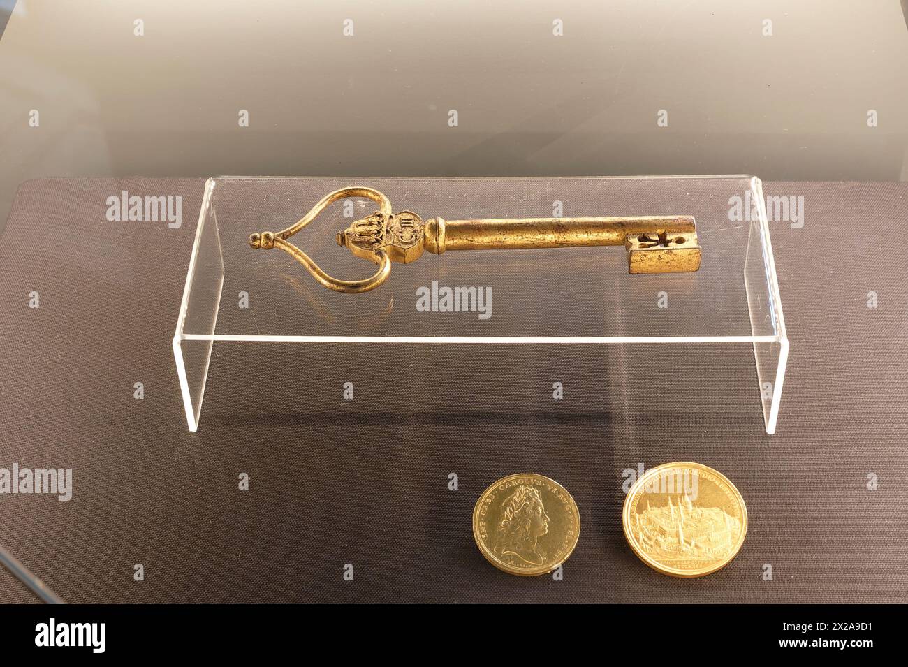 Göttweig, Lower Austria, Austria. Museum in the imperial wing of ...