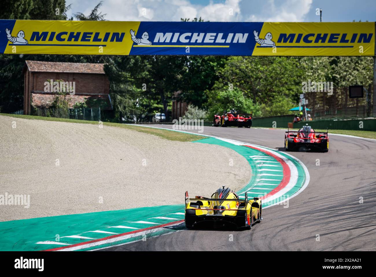 Imola, Italy. 21st Apr, 2024. 83 KUBICA Robert (pol), SHWARTZMAN Robert ...