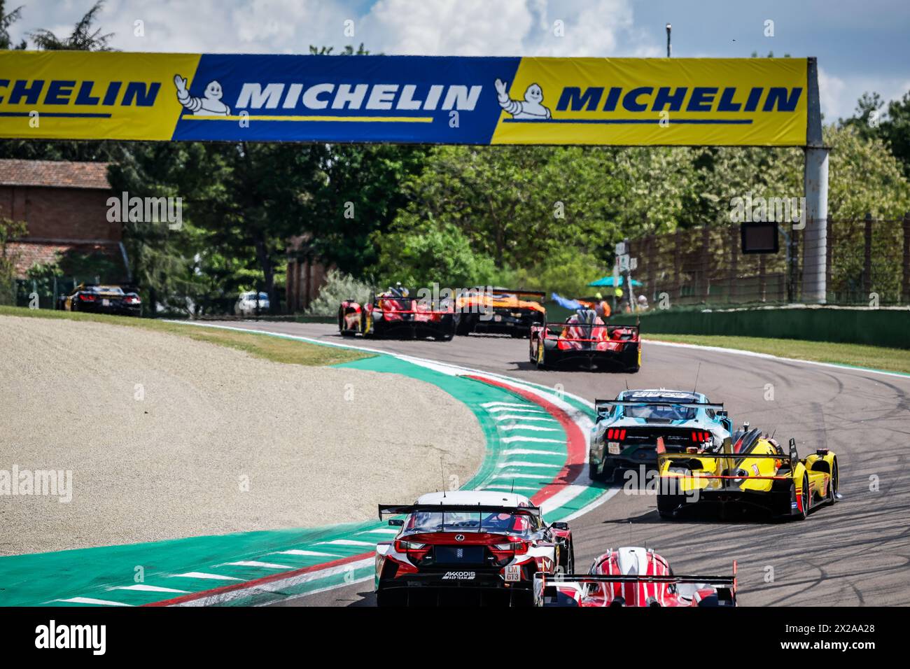 Imola, Italy. 21st Apr, 2024. 83 KUBICA Robert (pol), SHWARTZMAN Robert ...