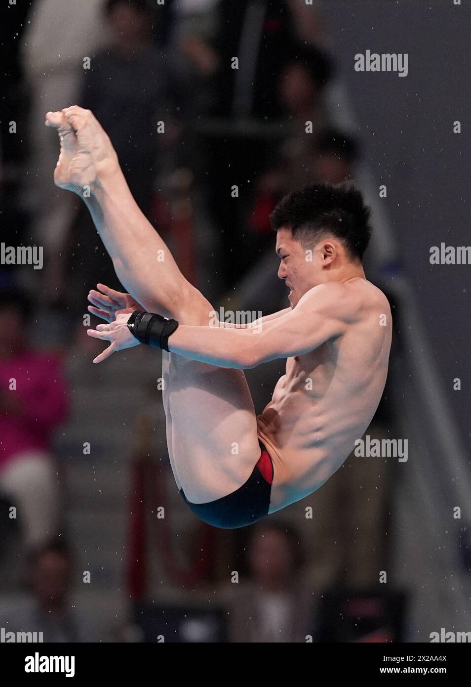 Xi'an, China's Shaanxi Province. 21st Apr, 2024. Tamai Rikuto of Japan ...
