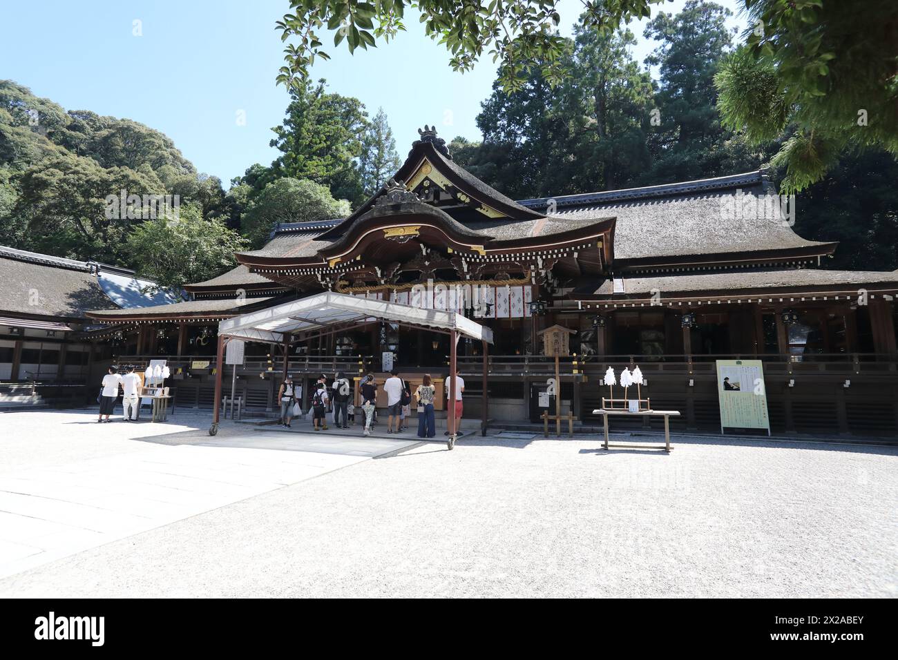 Omiwa Shrine in Sakurai City, Nara Prefecture, Japan. Omiwa Shrine ...