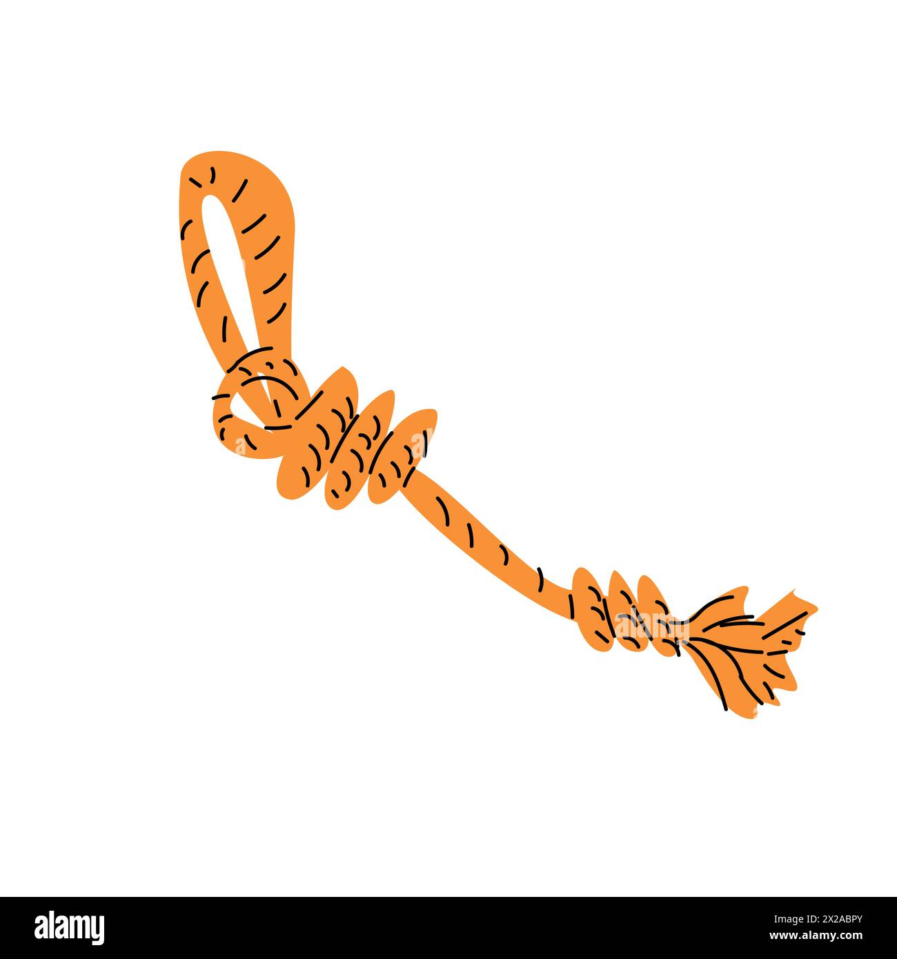 Doggy rope toy Stock Vector Images - Alamy