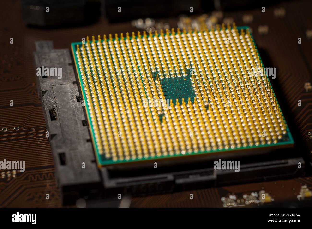 Semiconductor gold plated pins hi-res stock photography and images - Alamy