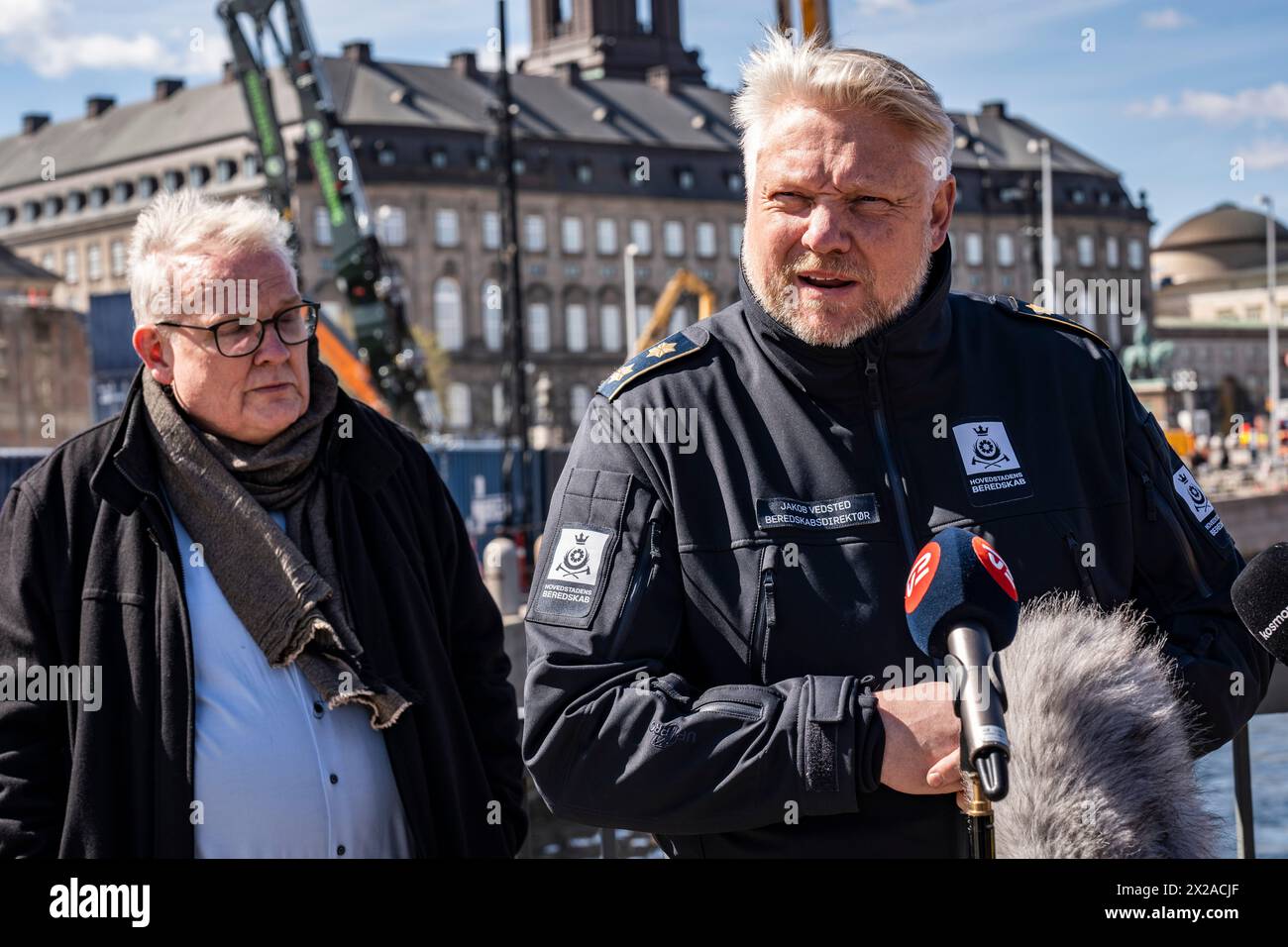 Jakob Vedsted Andersen, direktoer i Hovedstadens Beredskab og Steen ...