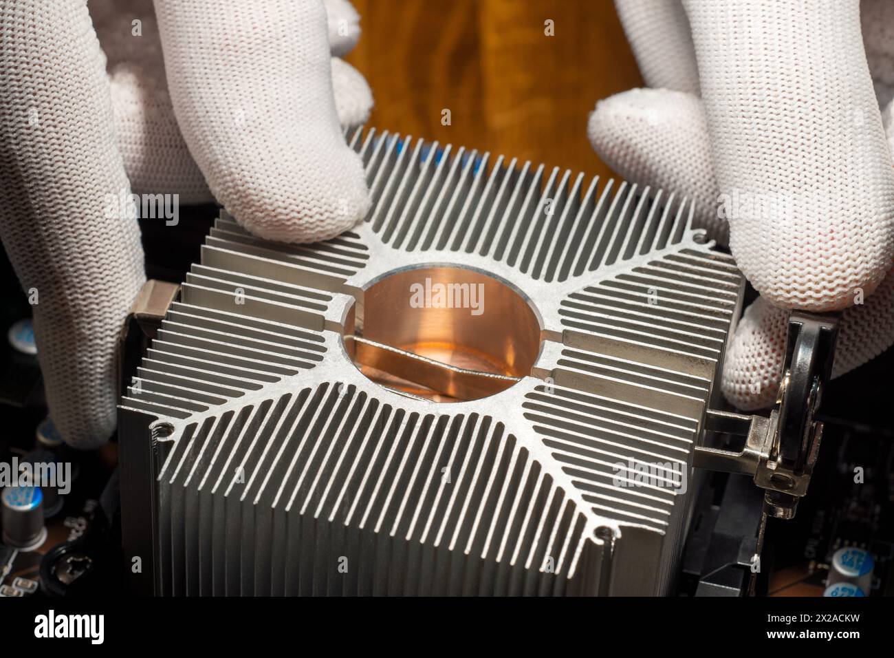 The components of a personal computer system hi-res stock photography ...