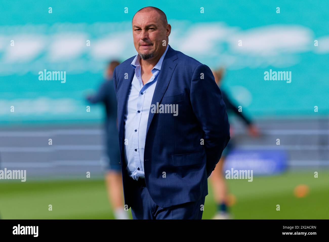 Gosford, Australia. 21st Apr, 2024. Coach, Ante Juric of Sydney FC ...