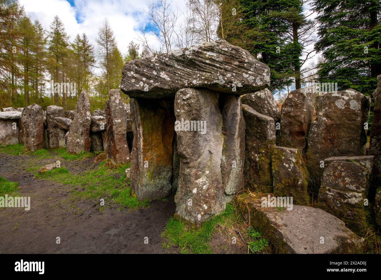 Druids temple yorkshire hi-res stock photography and images - Alamy