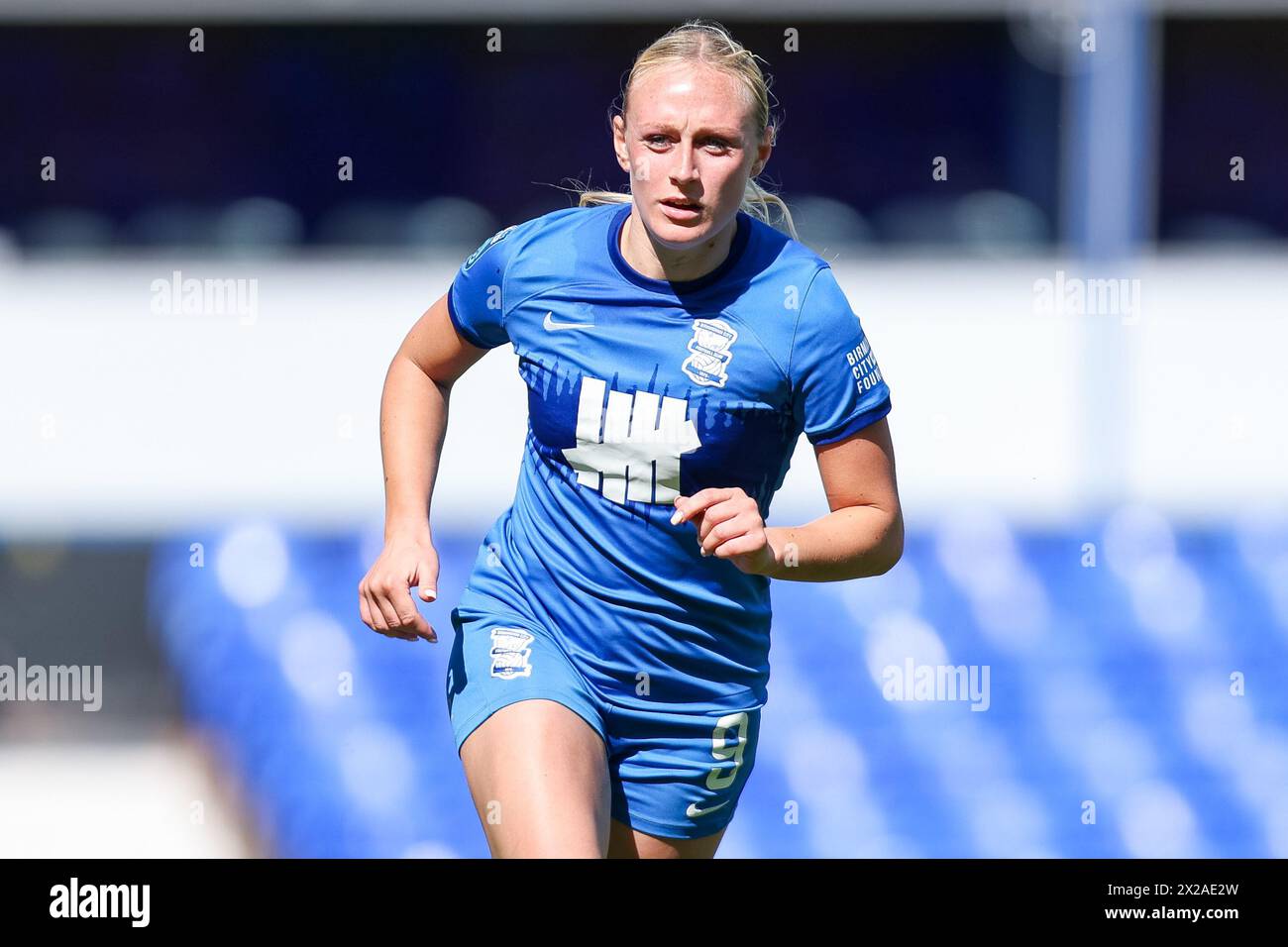Birmingham, UK. 21st Apr, 2024. Libby Smith of Birmingham City during ...