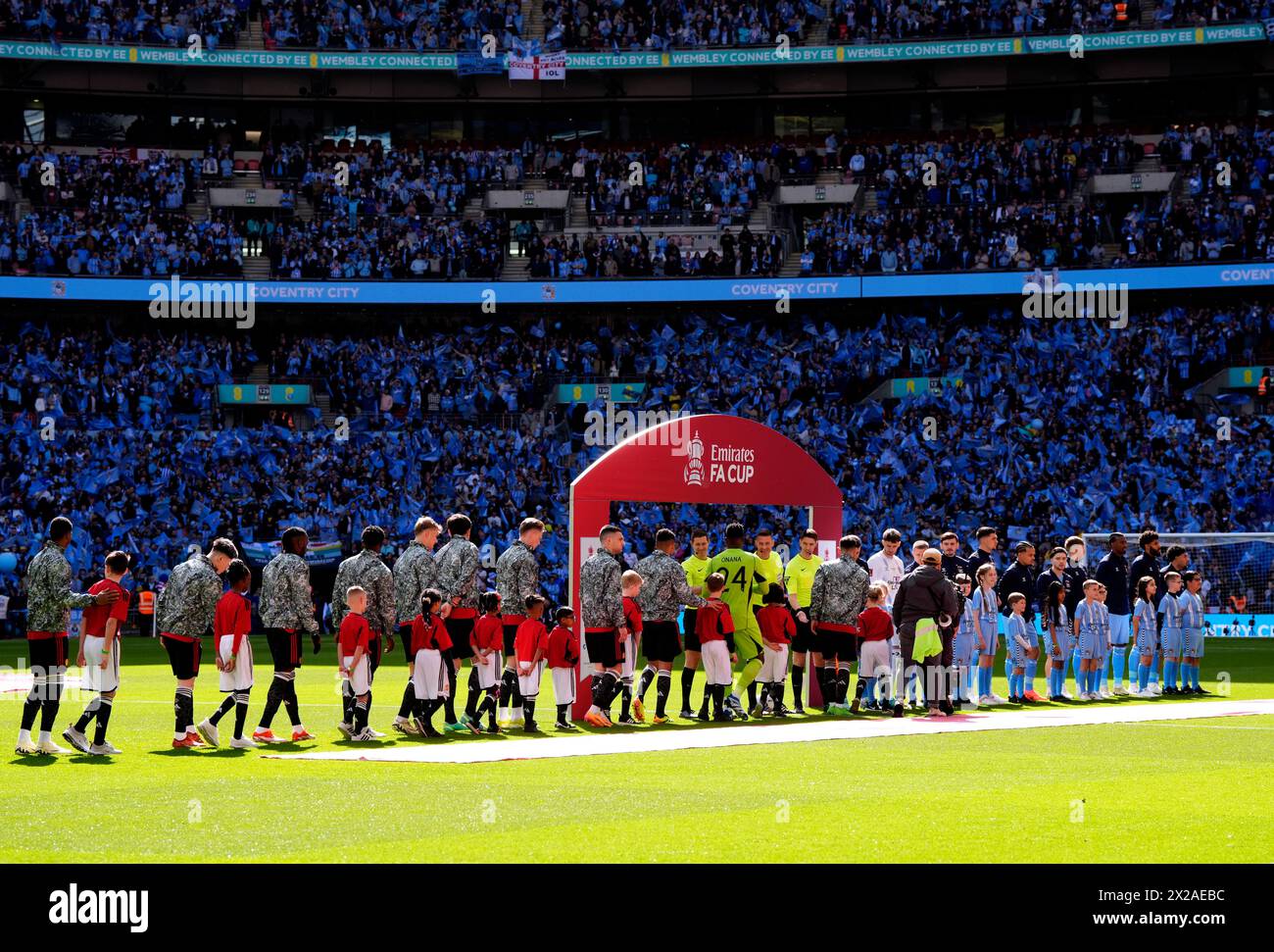 2024 fa cup final wembley line up hi-res stock photography and images ...