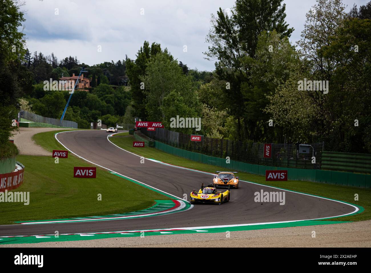 Imola, Italy. 21st Apr, 2024. 83 KUBICA Robert (pol), SHWARTZMAN Robert ...