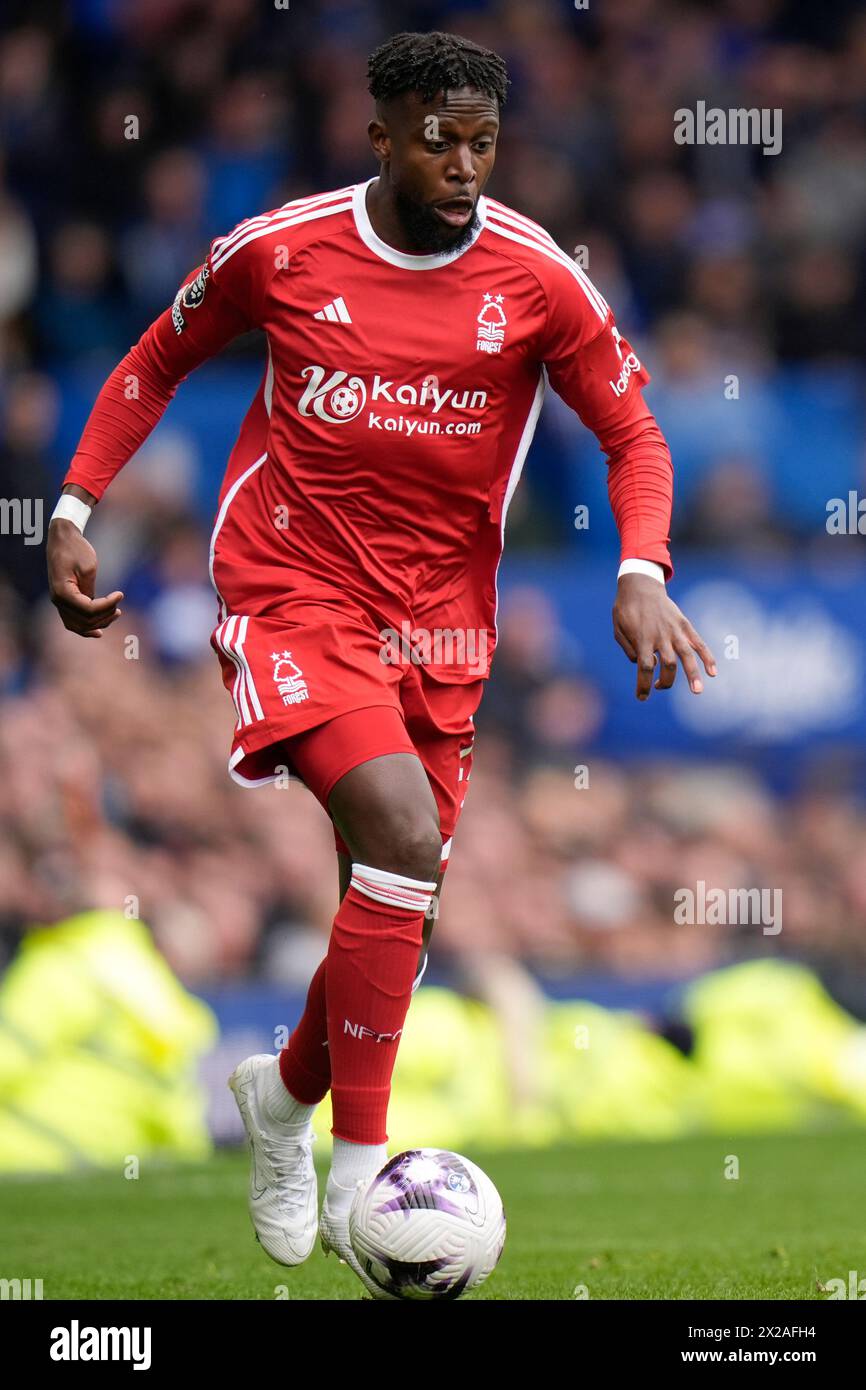 Divock Origi of Nottingham Forest during the Premier League match ...