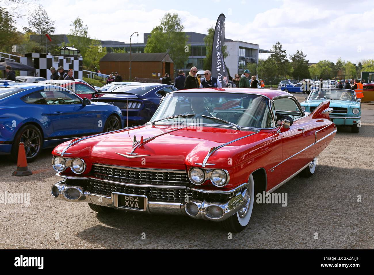 Cadillac Coupe de Ville (1959), Mustang 60, 20th April 2024, Brooklands ...
