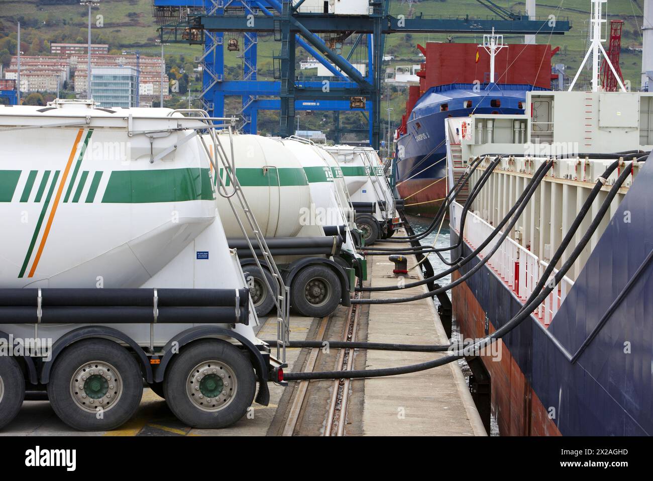 Cement port hi-res stock photography and images - Alamy