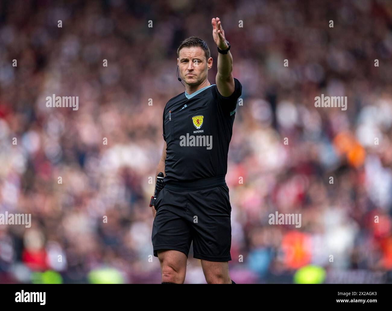 Glasgow, Scotland. 21st April 2024; Hampden Park, Glasgow, Scotland ...