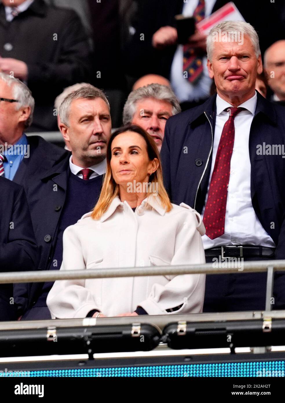Manchester United technical director Jason Wilcox (left) and former ...