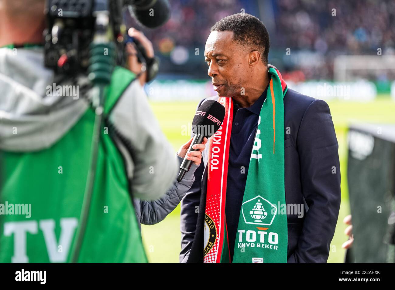 Rotterdam, Netherlands. 21st Apr, 2024. Rotterdam - Regi Blinker during ...