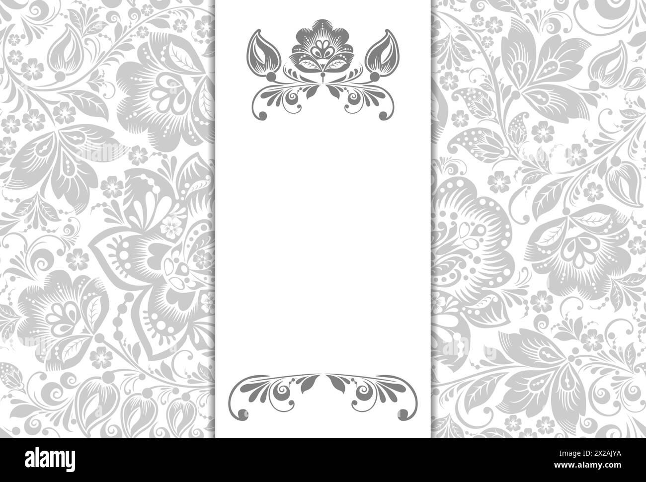 Vector Abstract floral background. Wedding invitation card Stock Vector ...