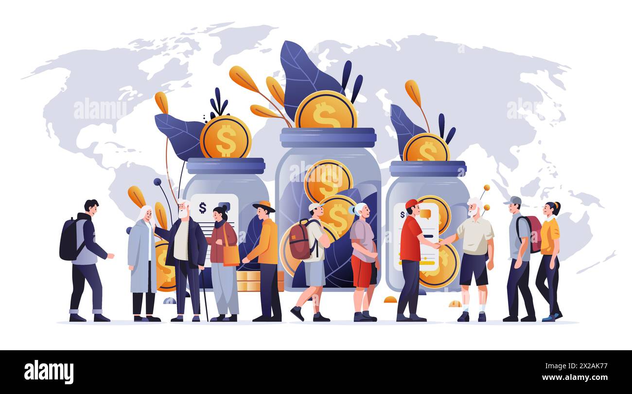 Deposit mix Stock Vector Images - Alamy