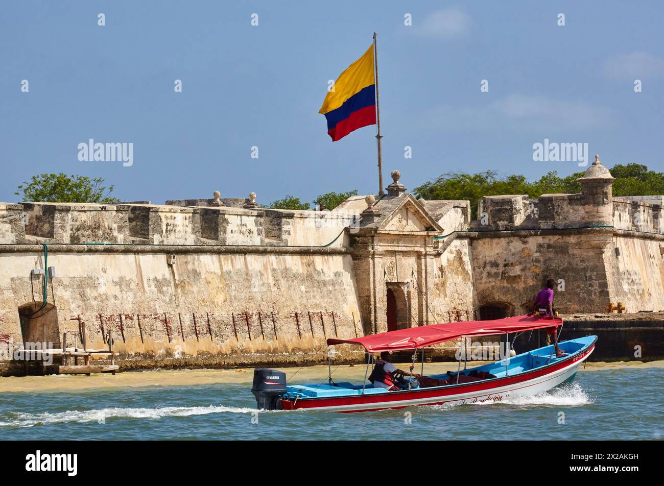 Fuerte de San Fernando de Bocachica, Cartagena de Indias, Bolivar ...