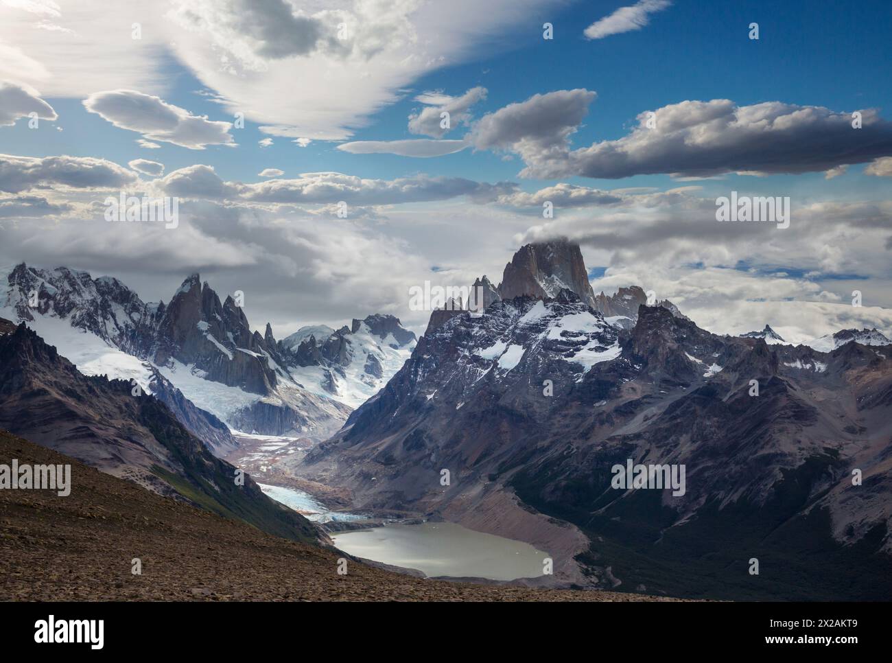 Famous Cerro Fitz Roy and Cerro Torre- one of the most beautiful and ...