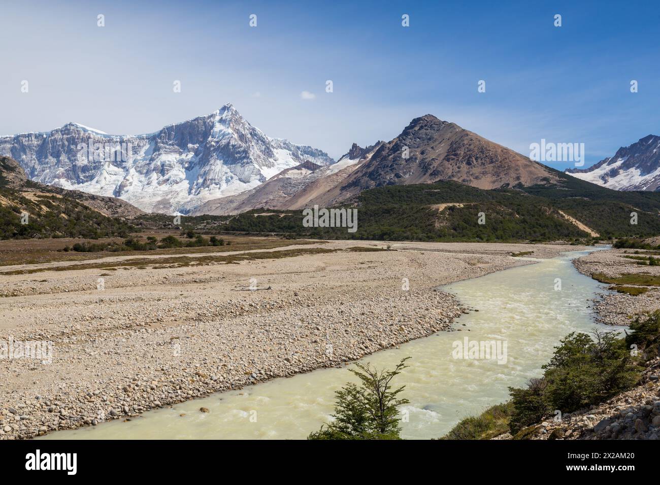 Patagonia landscapes in Southern Argentina. Beautiful natural landscapes Stock Photo - Alamy