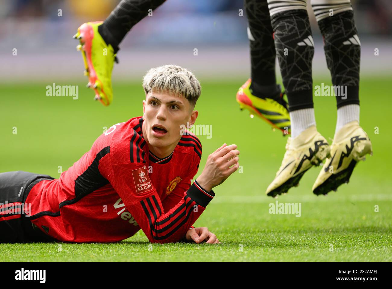 Alejandro garnacho manchester united hi-res stock photography and ...