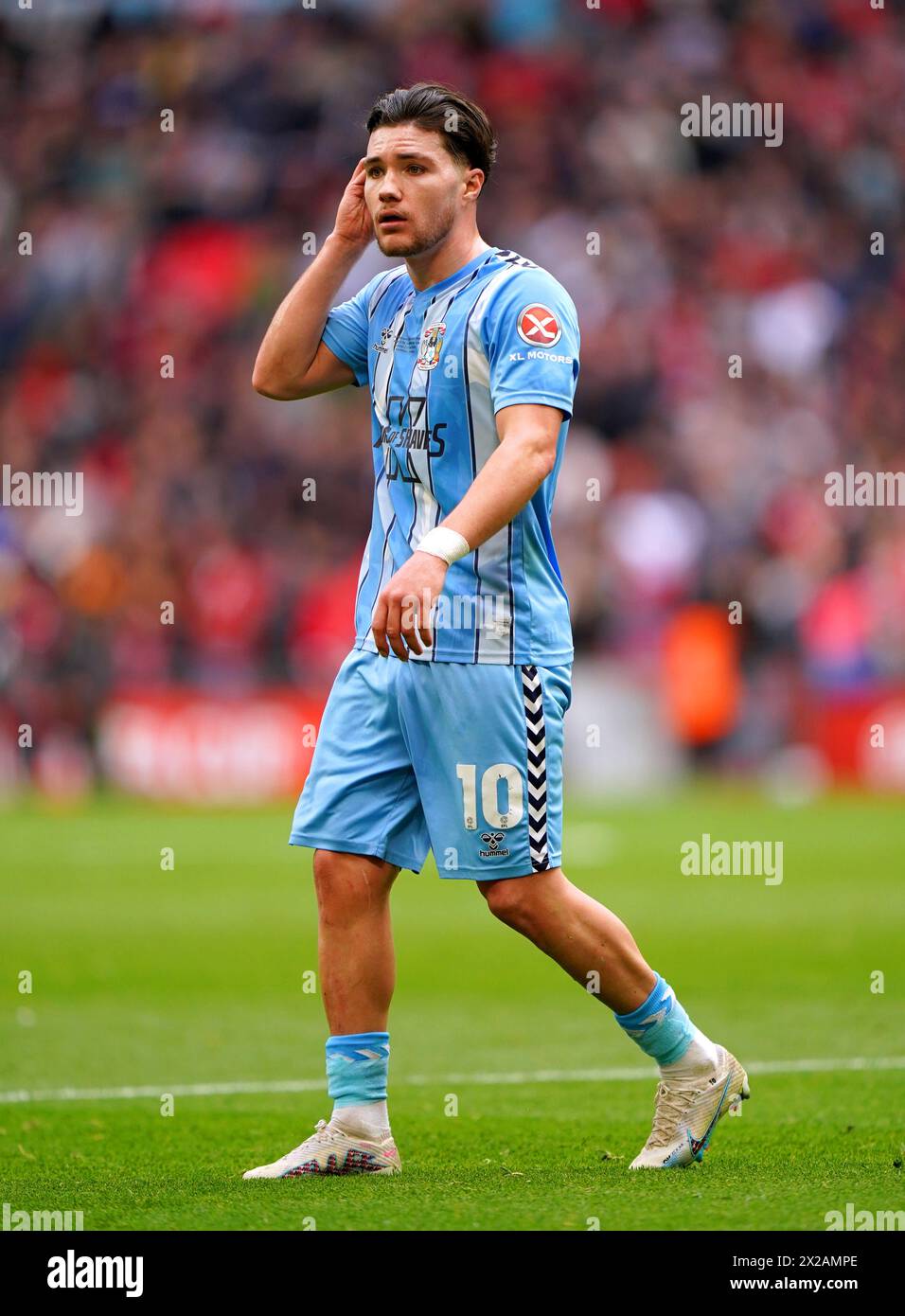 Coventry City's Callum O'Hare during the Emirates FA Cup semi-final ...