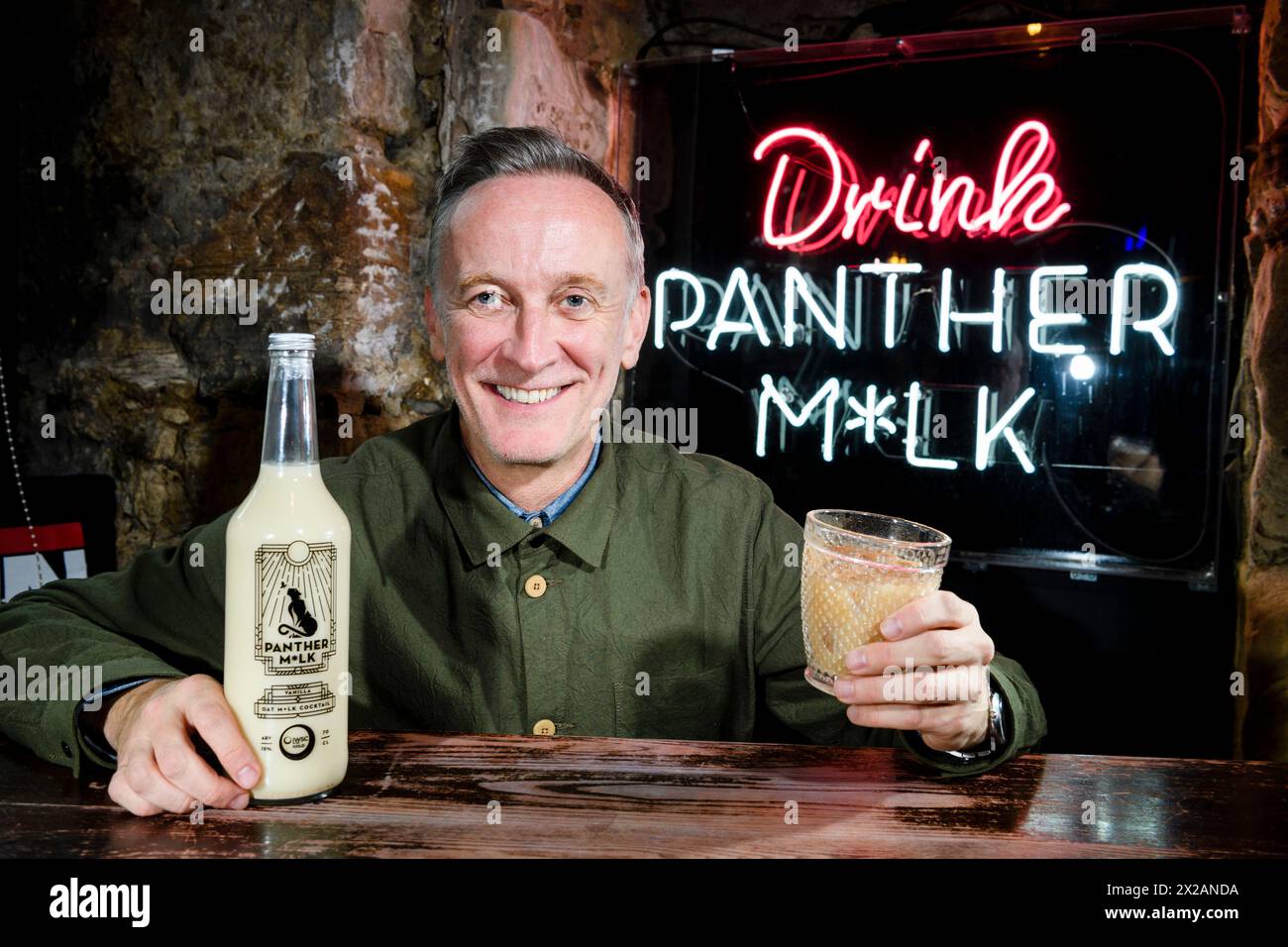 Pictured, Paul Crawford, Founder Panther M*lk will be supplying world’s ...