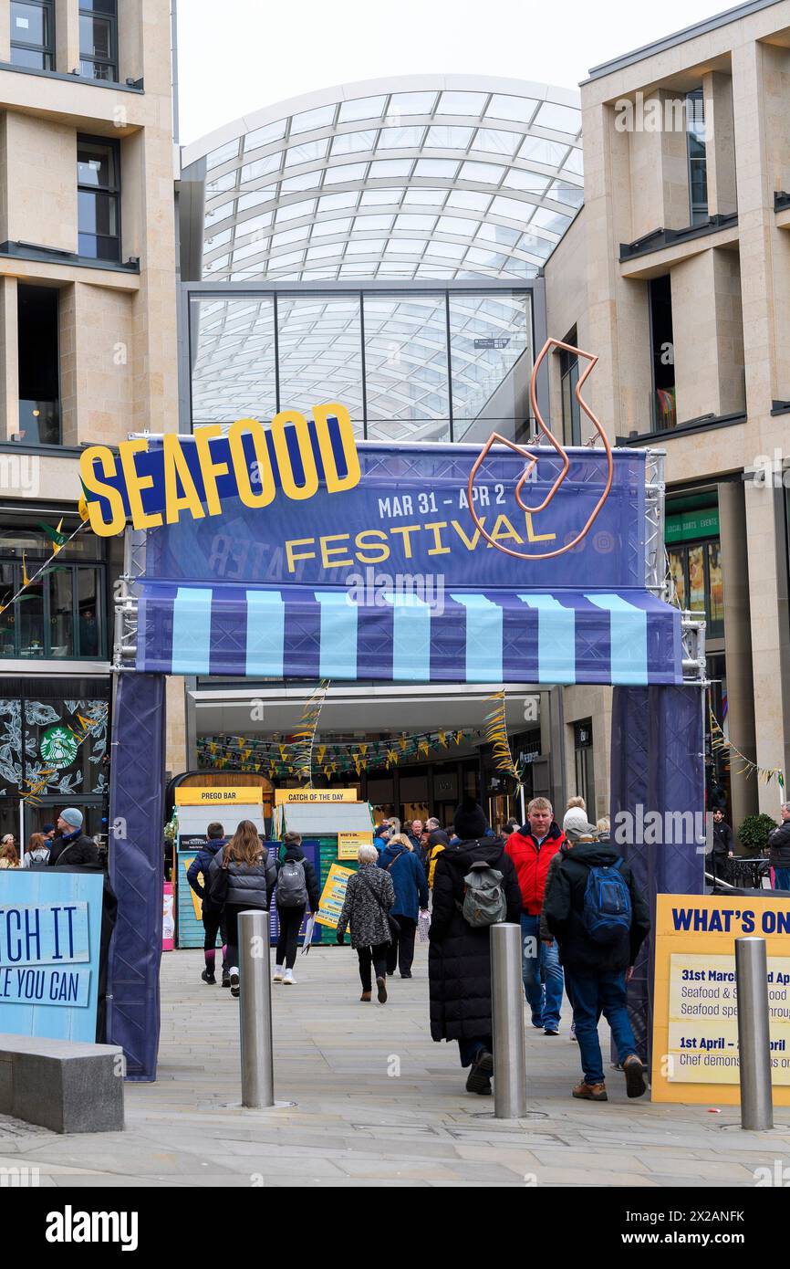 St James Quarter’s Edinburgh Seafood Festival Stock Photo - Alamy