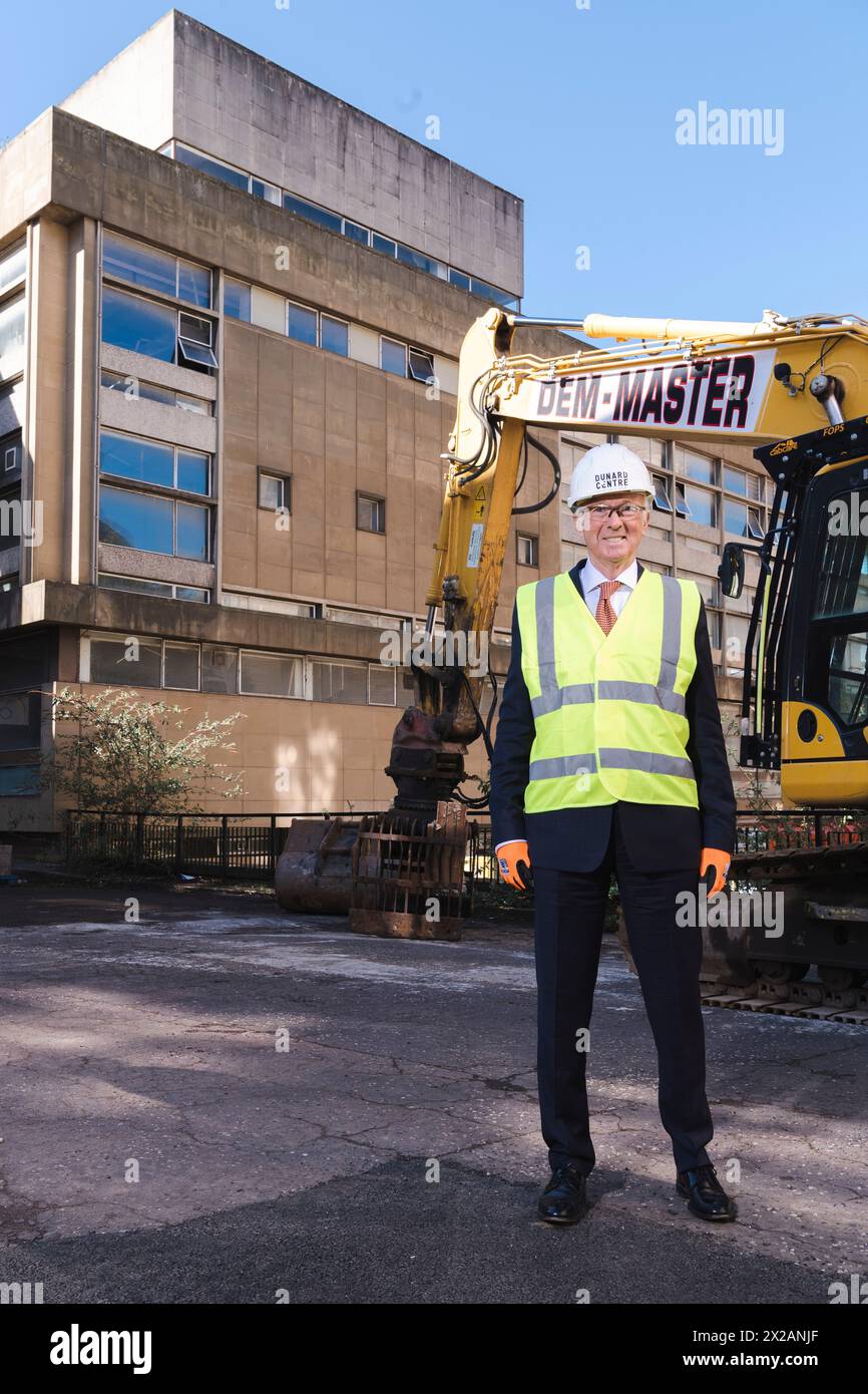 Dunard Centre Ronnie Bowie IMPACT Scotland Stock Photo - Alamy