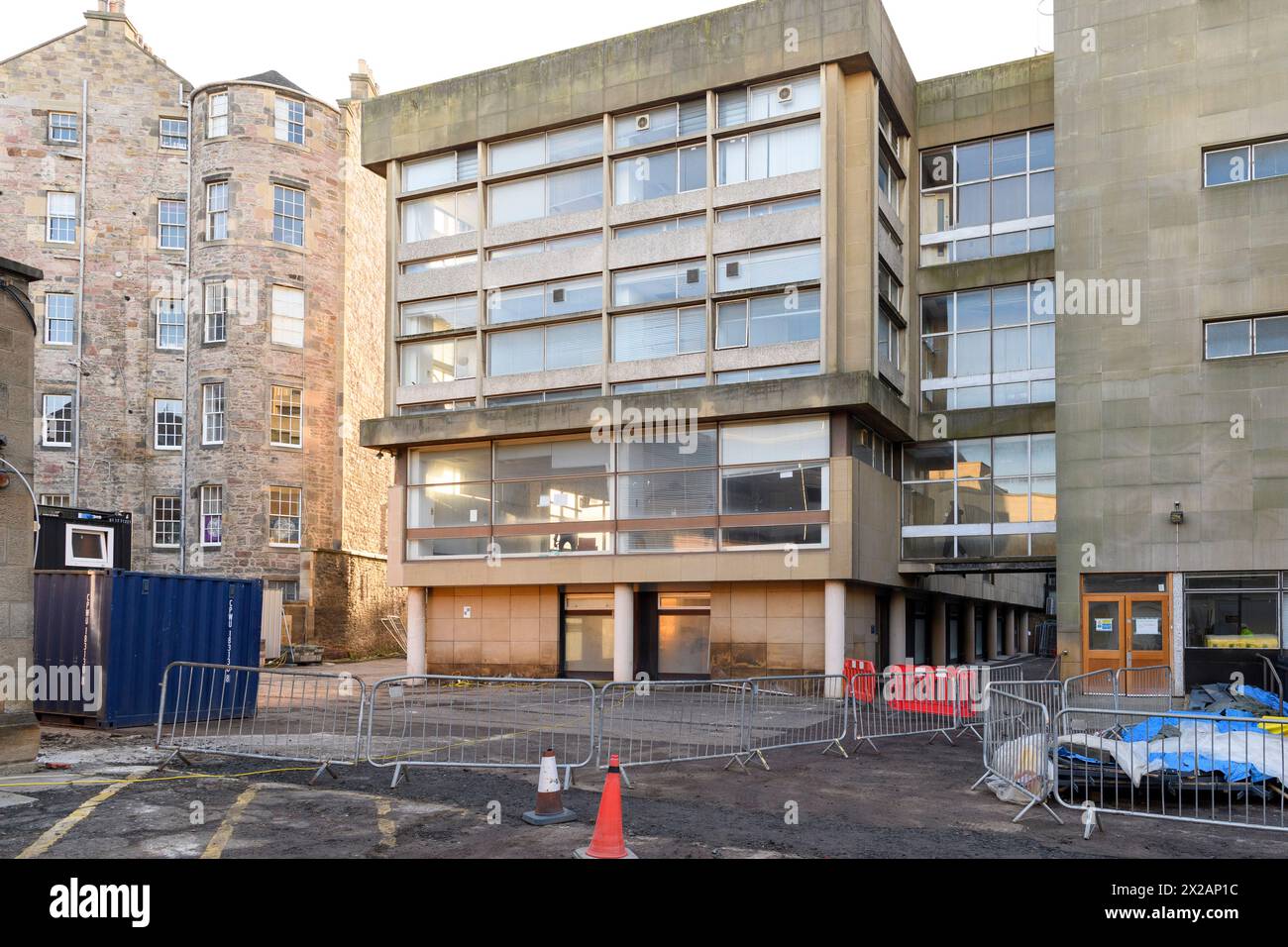 Dunard Centre, Building work starts Stock Photo - Alamy