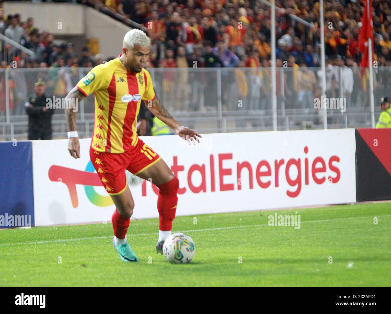 Rades, Tunis, Tunisia. 20th Apr, 2024. Yan Sasse of EST in action ...