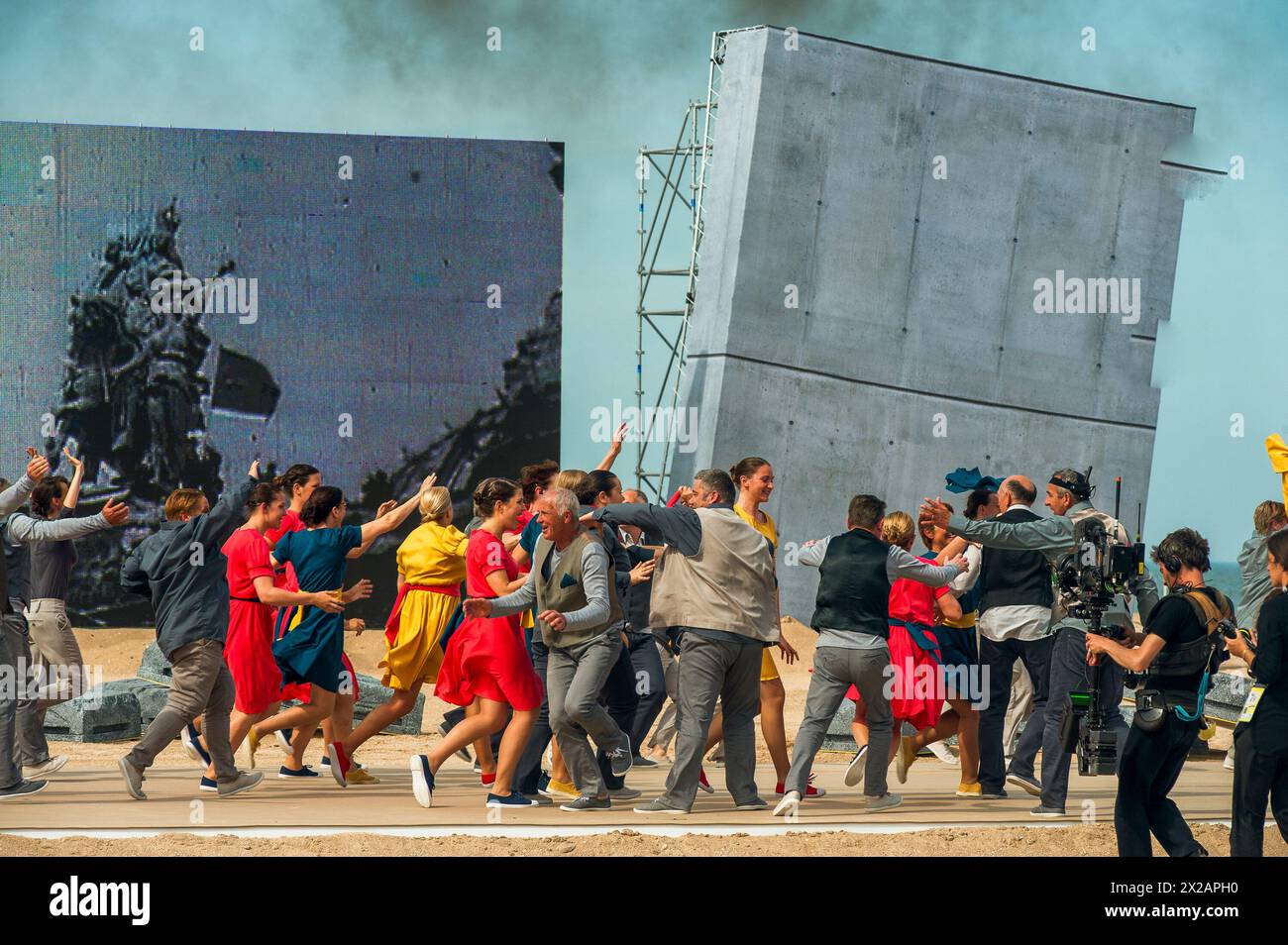 Ouistreham, Sword Beach, Normandy, France, 70th Anniversary of D-Day ...