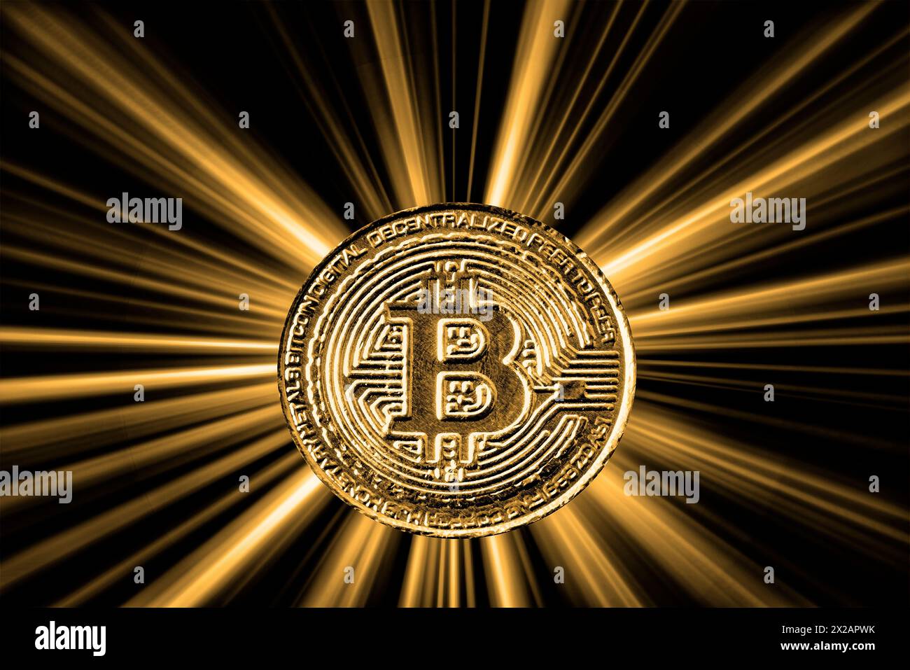 bitcoin virtual payment system concept Stock Photo - Alamy