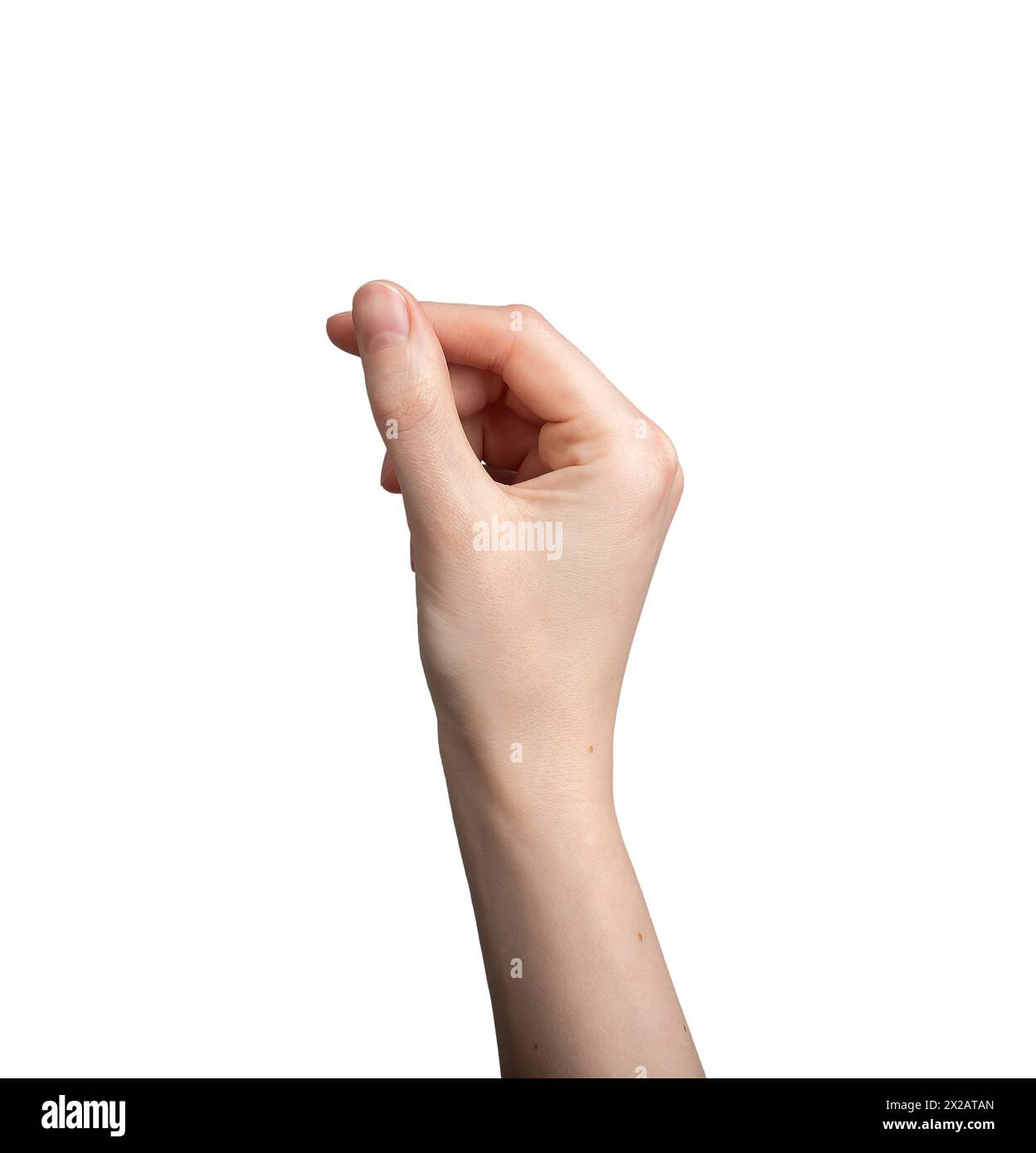 Snap fingers, hand gesture isolated on white background Stock Photo - Alamy