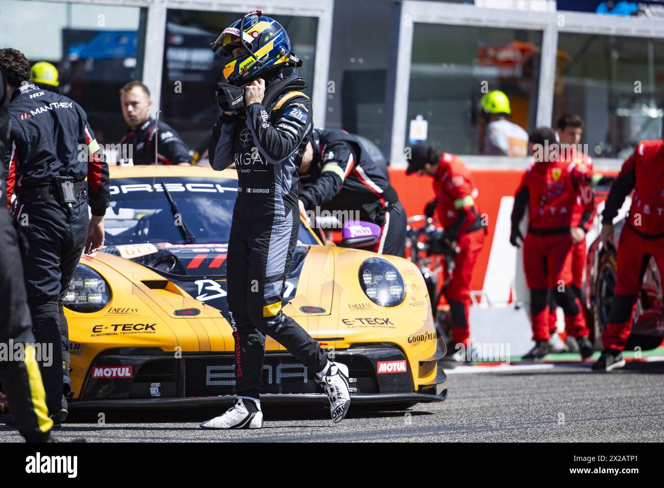RODA Giorgio (ita), Proton Competition, Ford Mustang GT3, portrait on ...