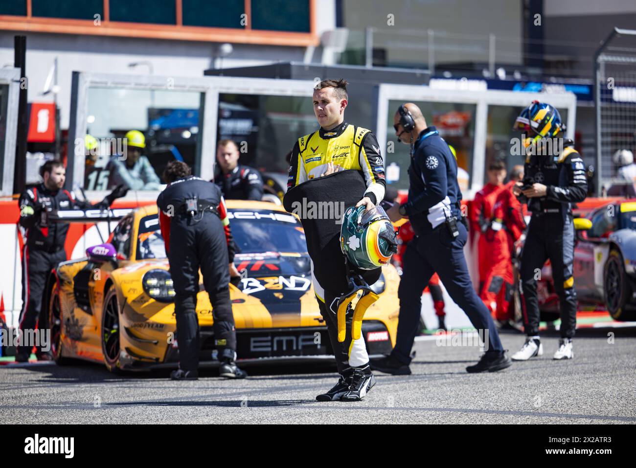 EASTWOOD Charlie (irl), TF Sport, Corvette Z06 GT3.R, portrait on the ...