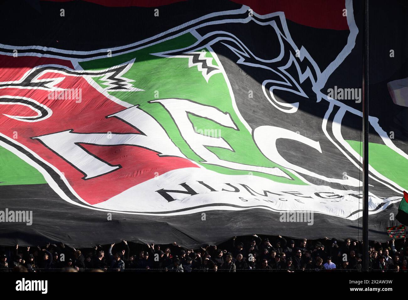 ROTTERDAM - NEC supporters prior to the TOTO KNVB Cup final match ...