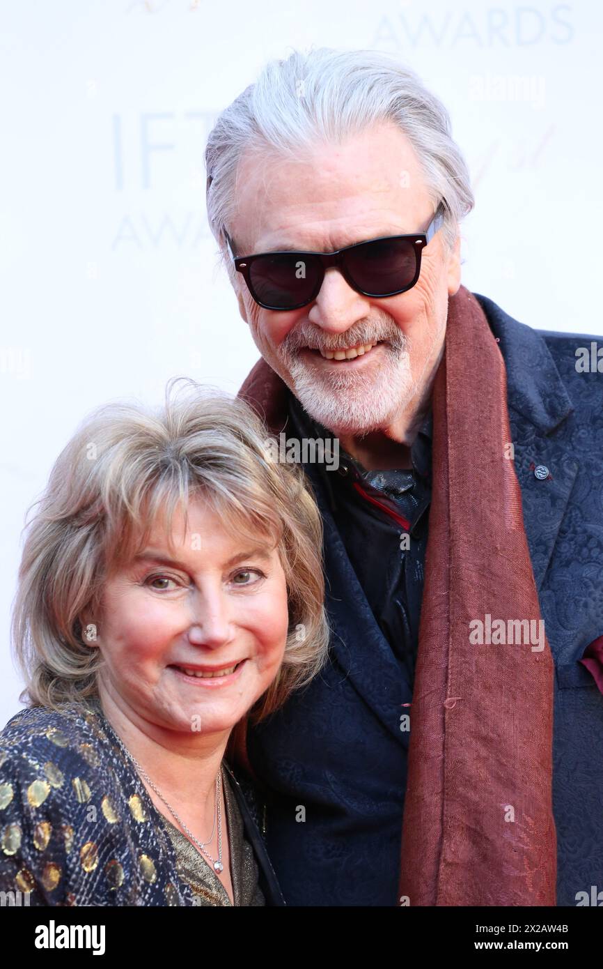 Dublin, Ireland. 20th April 2024. Helen Goldin And Patrick Bergin ...