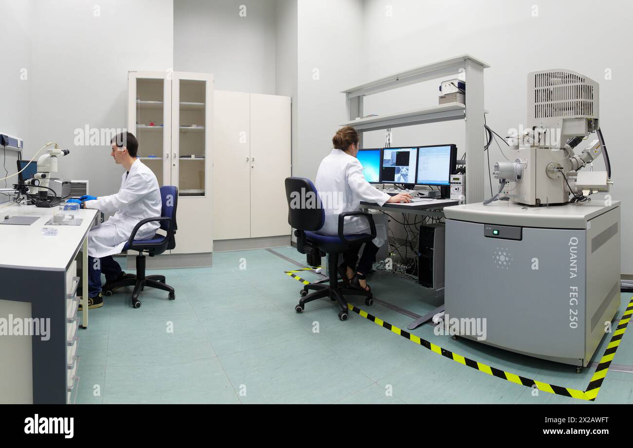 Environmental Scanning Electron Microscope ESEM QuantaTM 250 FEG ...