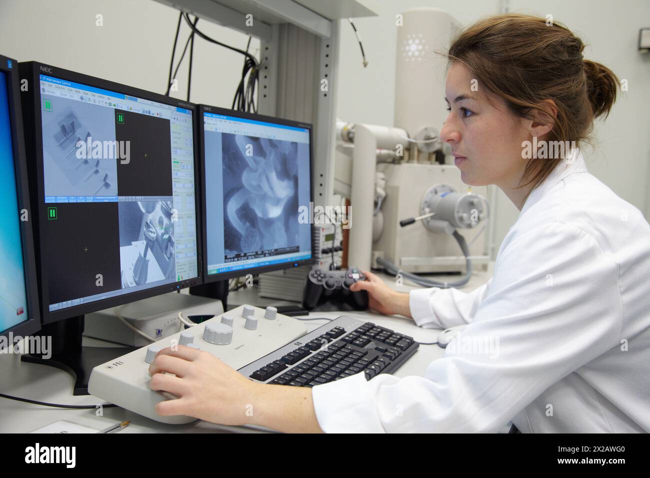 Environmental Scanning Electron Microscope ESEM QuantaTM 250 FEG ...