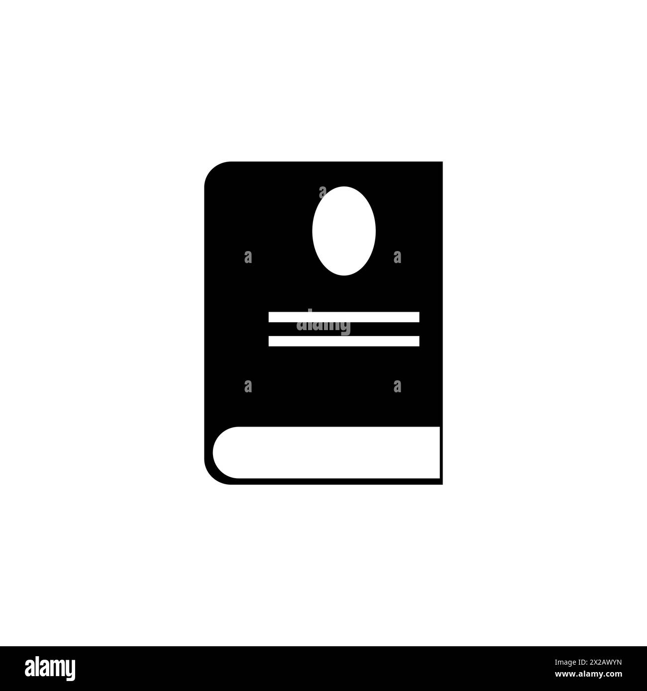 Photo Album flat vector icon. Simple solid symbol isolated on white background. Photo Album sign ...