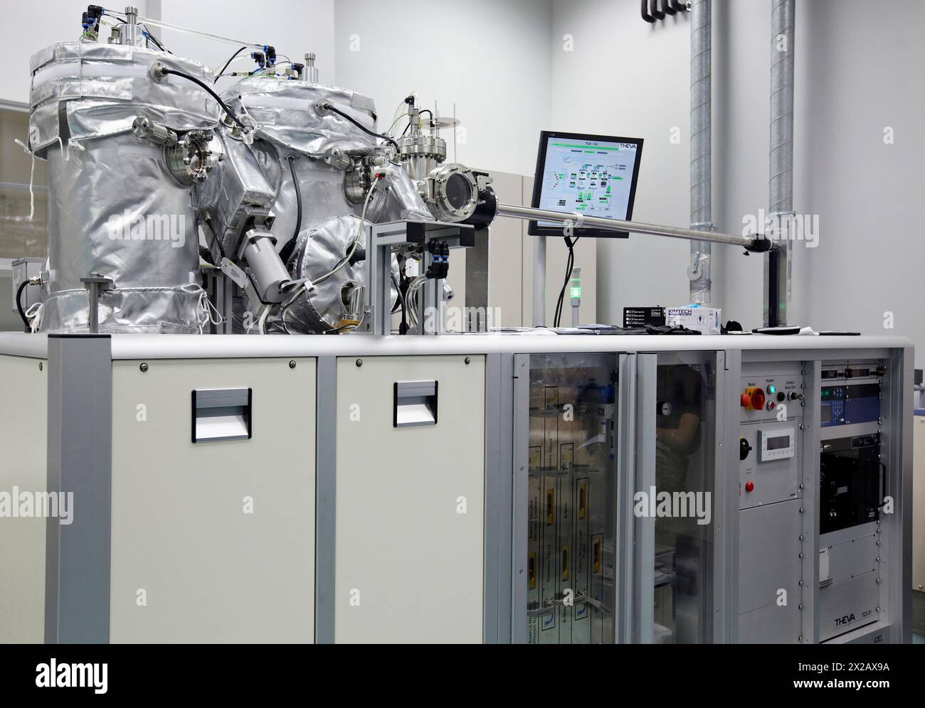 Evaporation (thin film deposition) equipment, Deposition laboratory ...